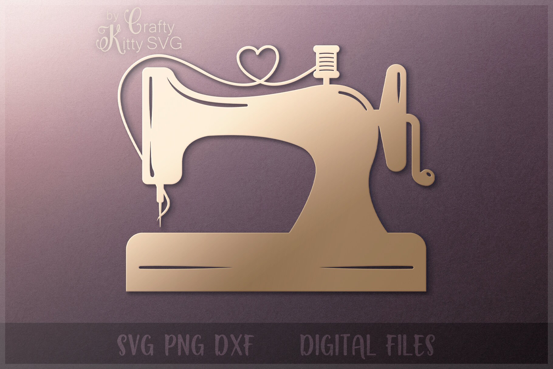 Sewing Machine Svg. Floral Sewing Machine Svg. Flower Sewing - Etsy