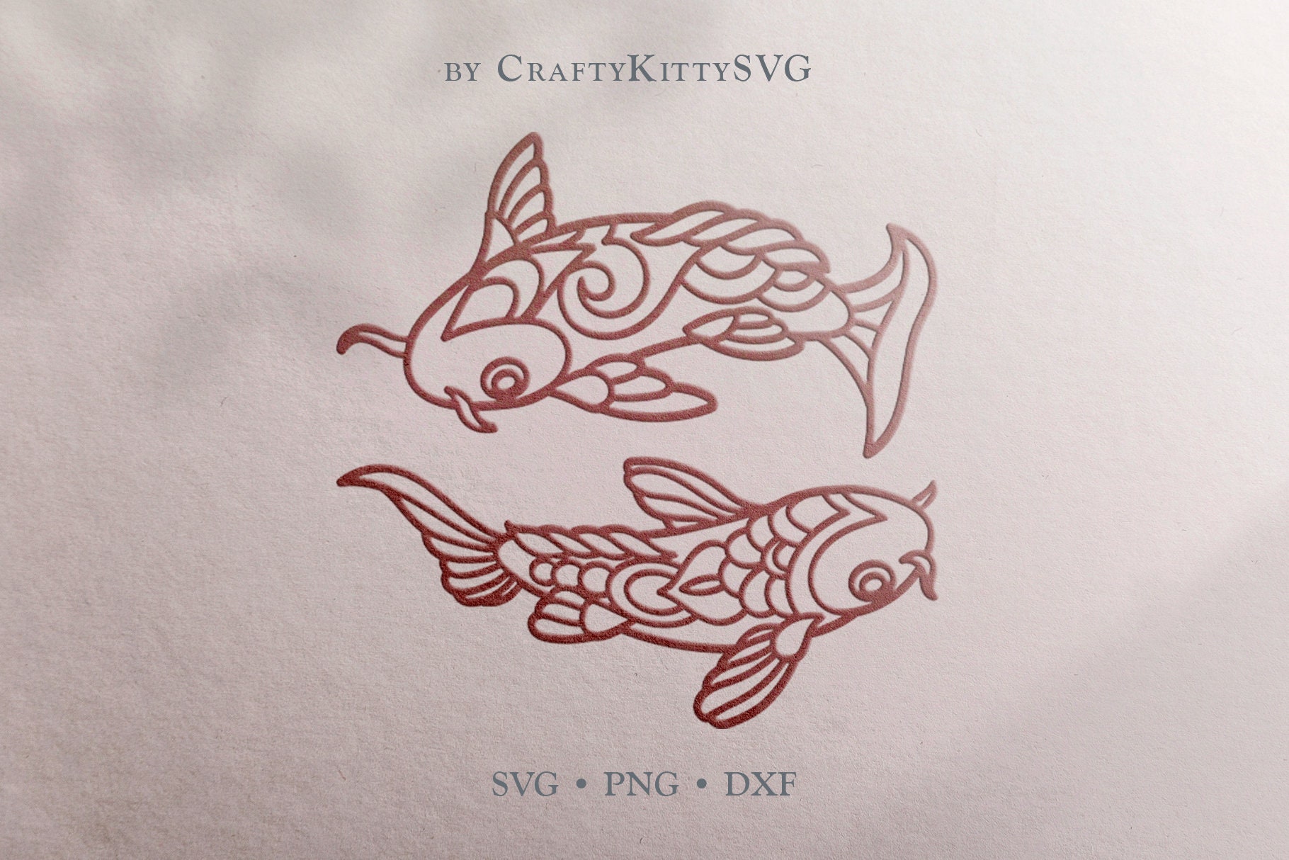Koi Fish Svg. Koi Carp Svg. Digital SVG PNG DXF Files for - Etsy Israel
