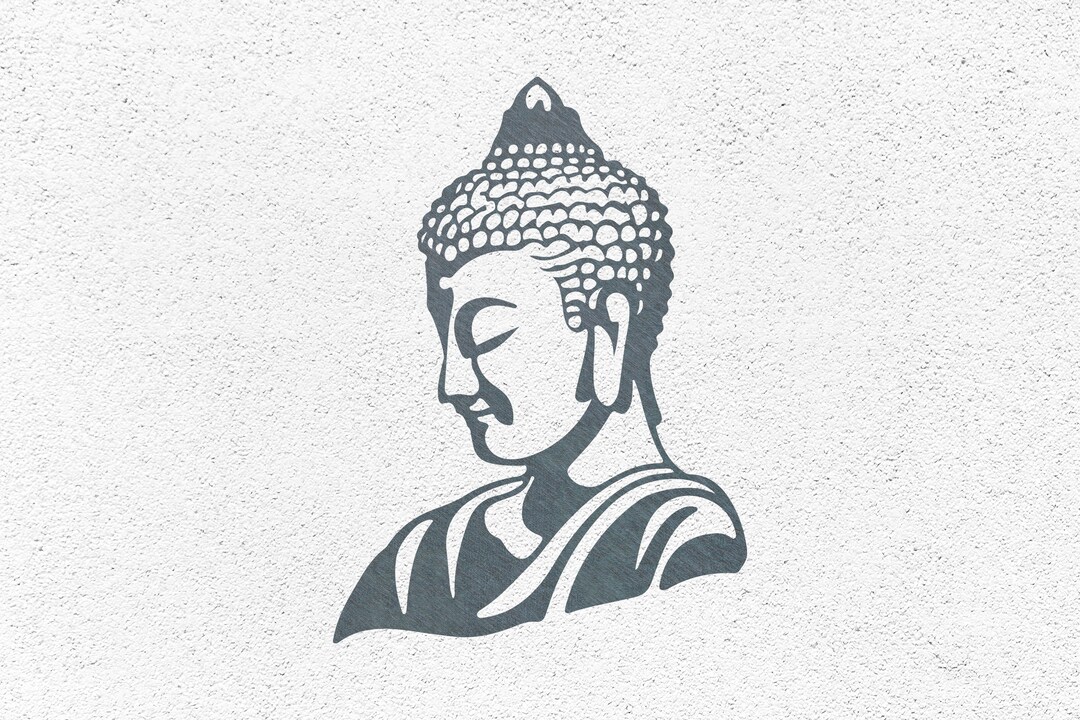 Buddha Svg. Buddha Face Svg. Digital SVG PNG DXF Files for Vinyl/paper ...