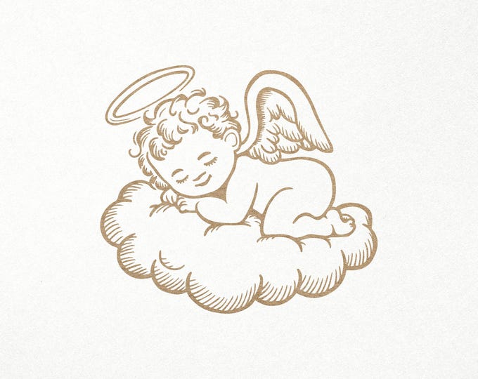 Baby Engel svg. Cherub svg. Digitale SVG-PNG-DXF-Dateien, Cricut ...