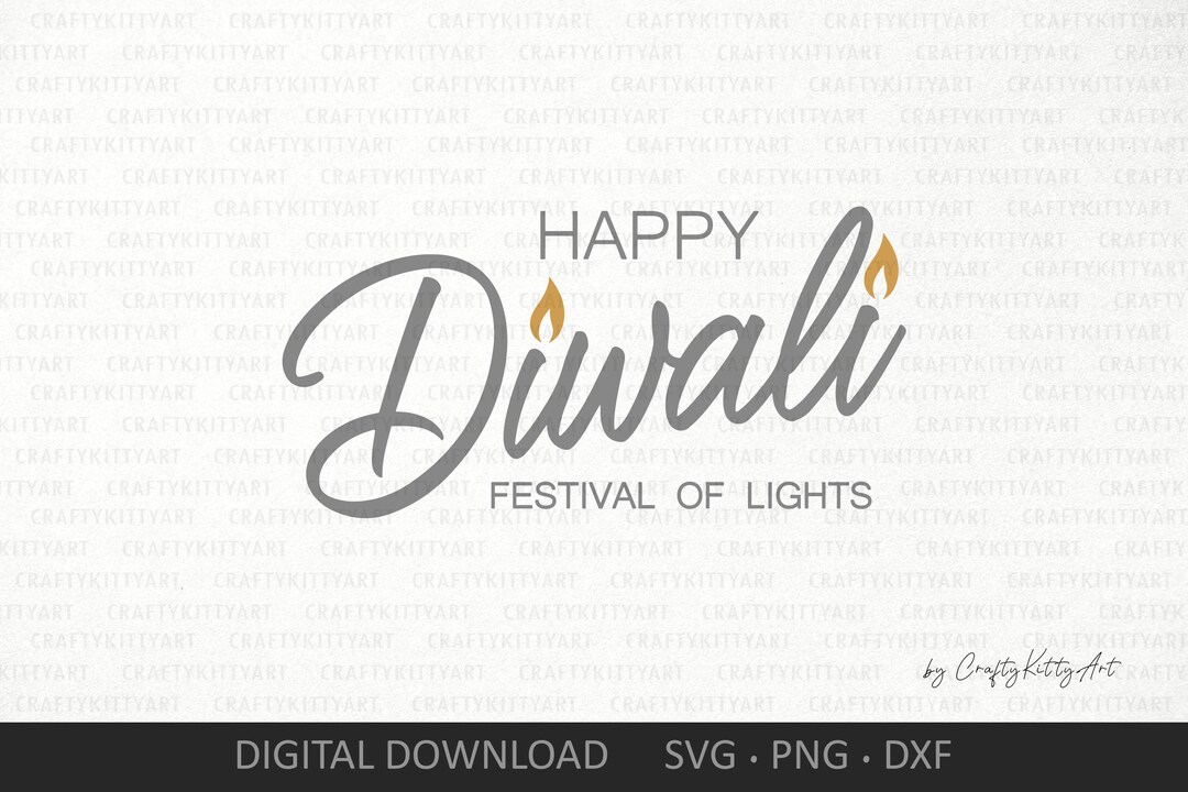 Happy Diwali Svg. Diwali Svg. Digital SVG PNG DXF Files for Cricut ...