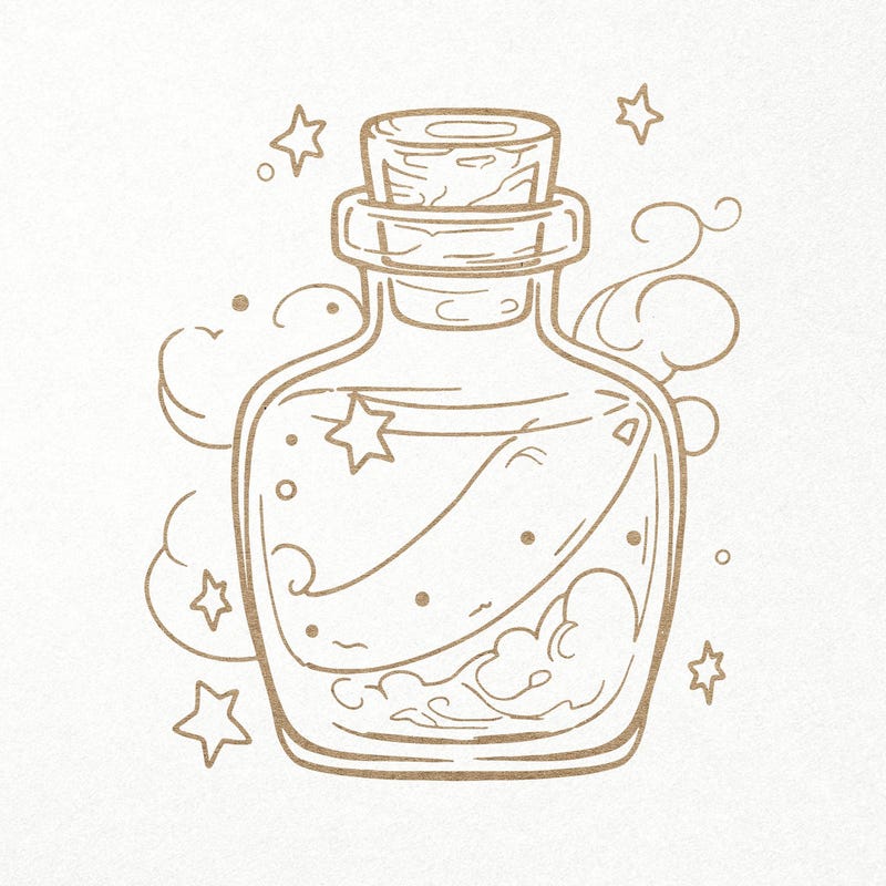 Magic Bottle - Etsy