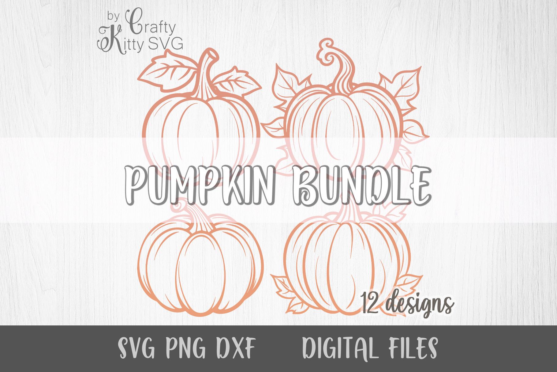 Pumpkin Svg Bundle. Pumpkin SVG PNG DXF Cut Files for - Etsy
