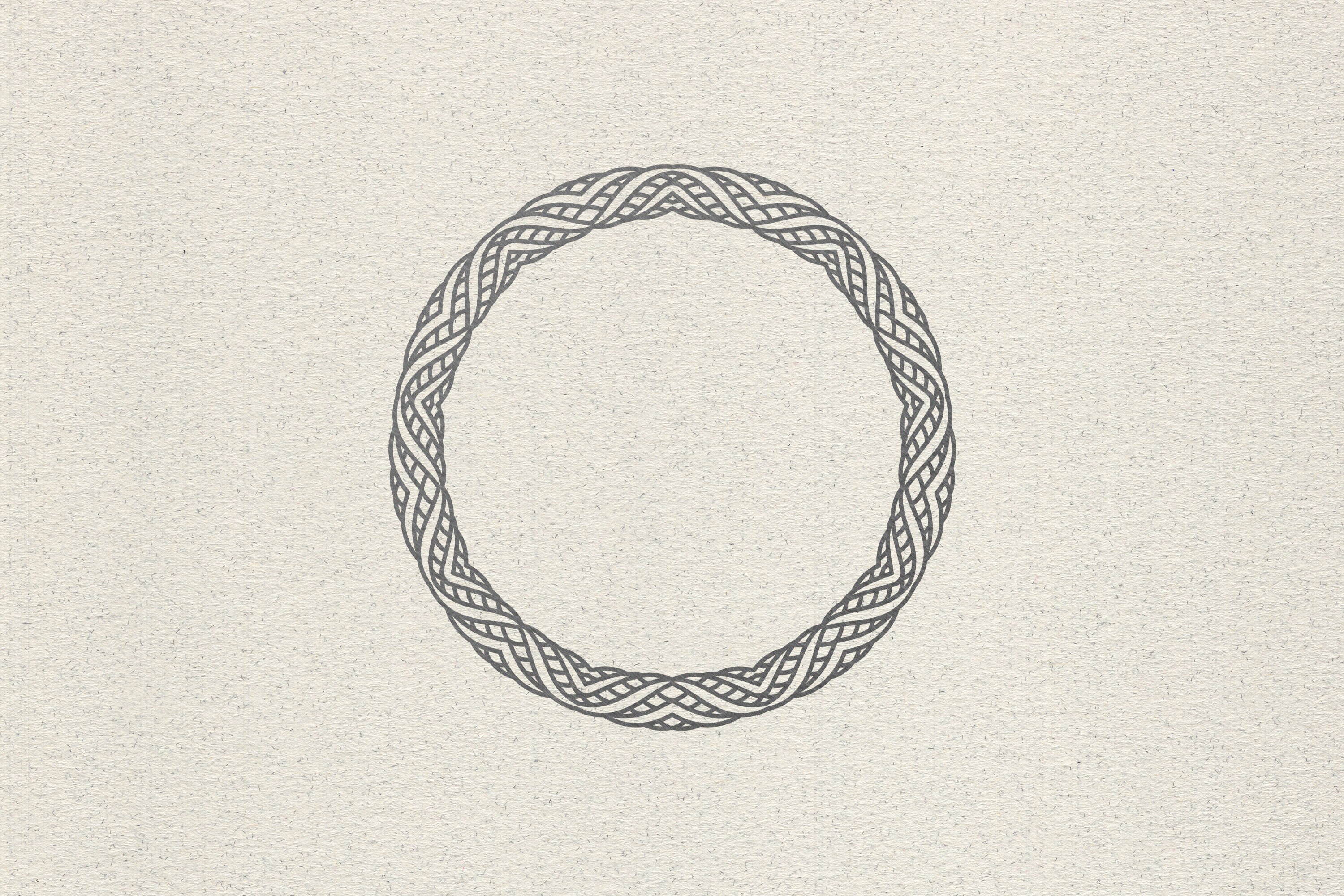 Rope Frame Svg. Rope Circle. Rope Ring. Rope Border. Round Rope ...