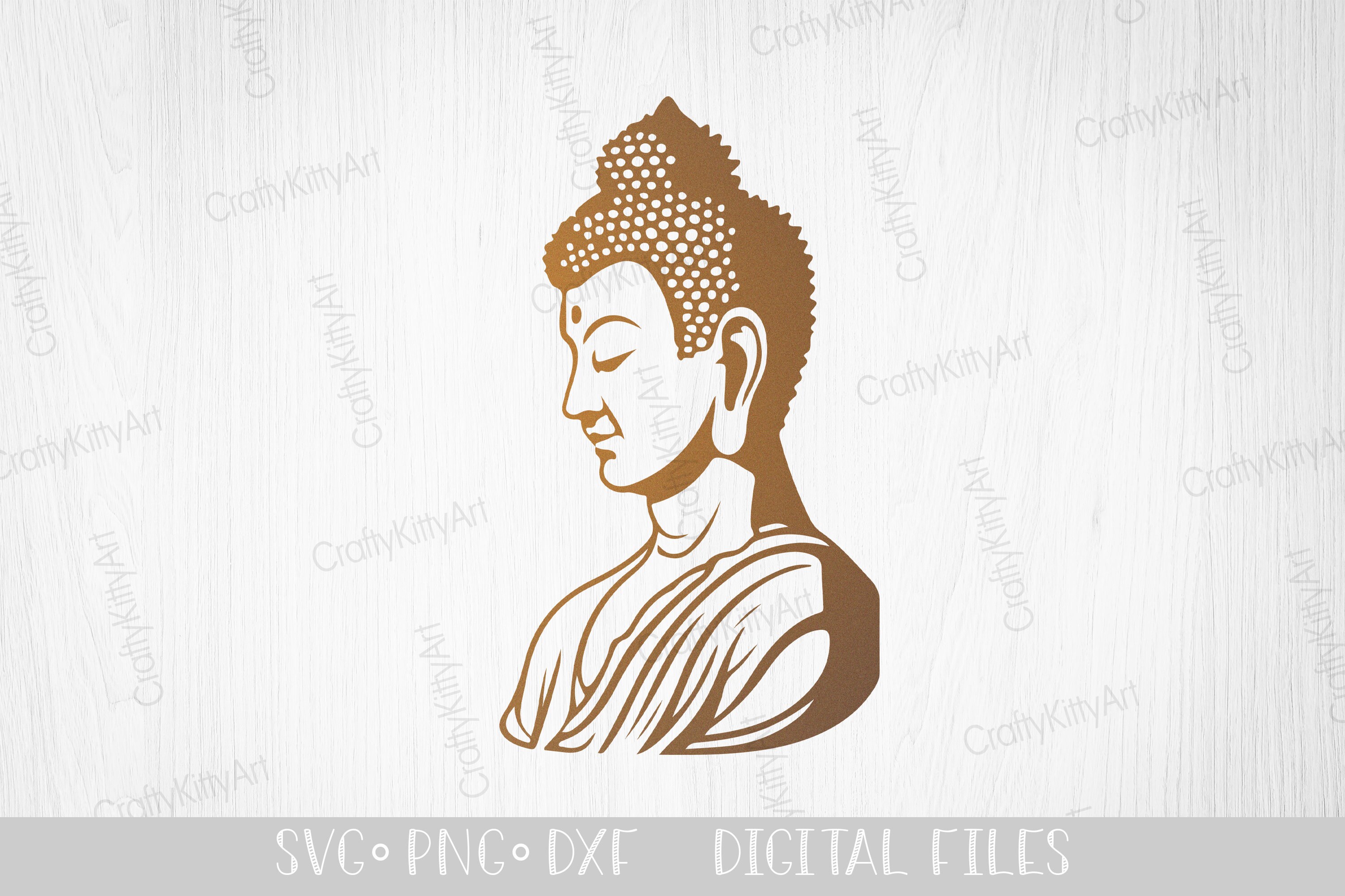 Buddha Svg. Buddha Face Svg. Digital SVG PNG DXF Files for Cricut ...