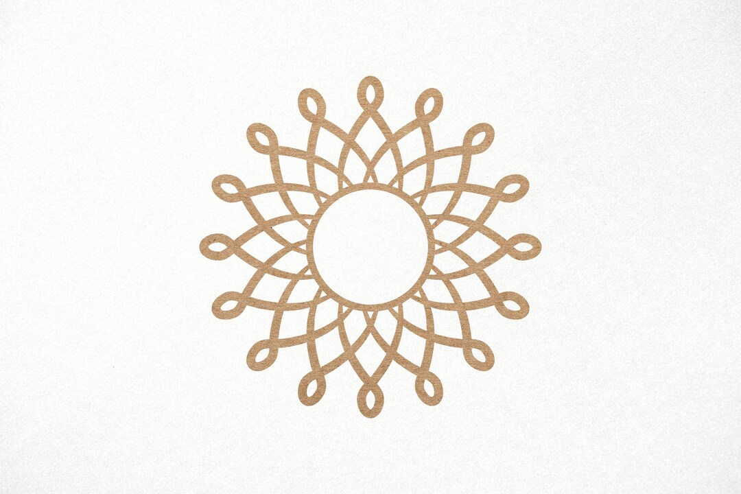 Sun Svg. Mandala Sun Svg. Sunny Mandala Svg. Digital SVG PNG DXF Files ...