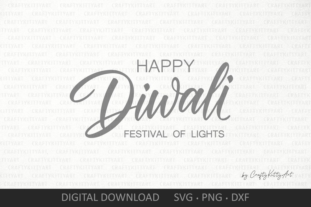 Happy Diwali Svg. Diwali Svg. Digital SVG PNG DXF Files for Cricut ...