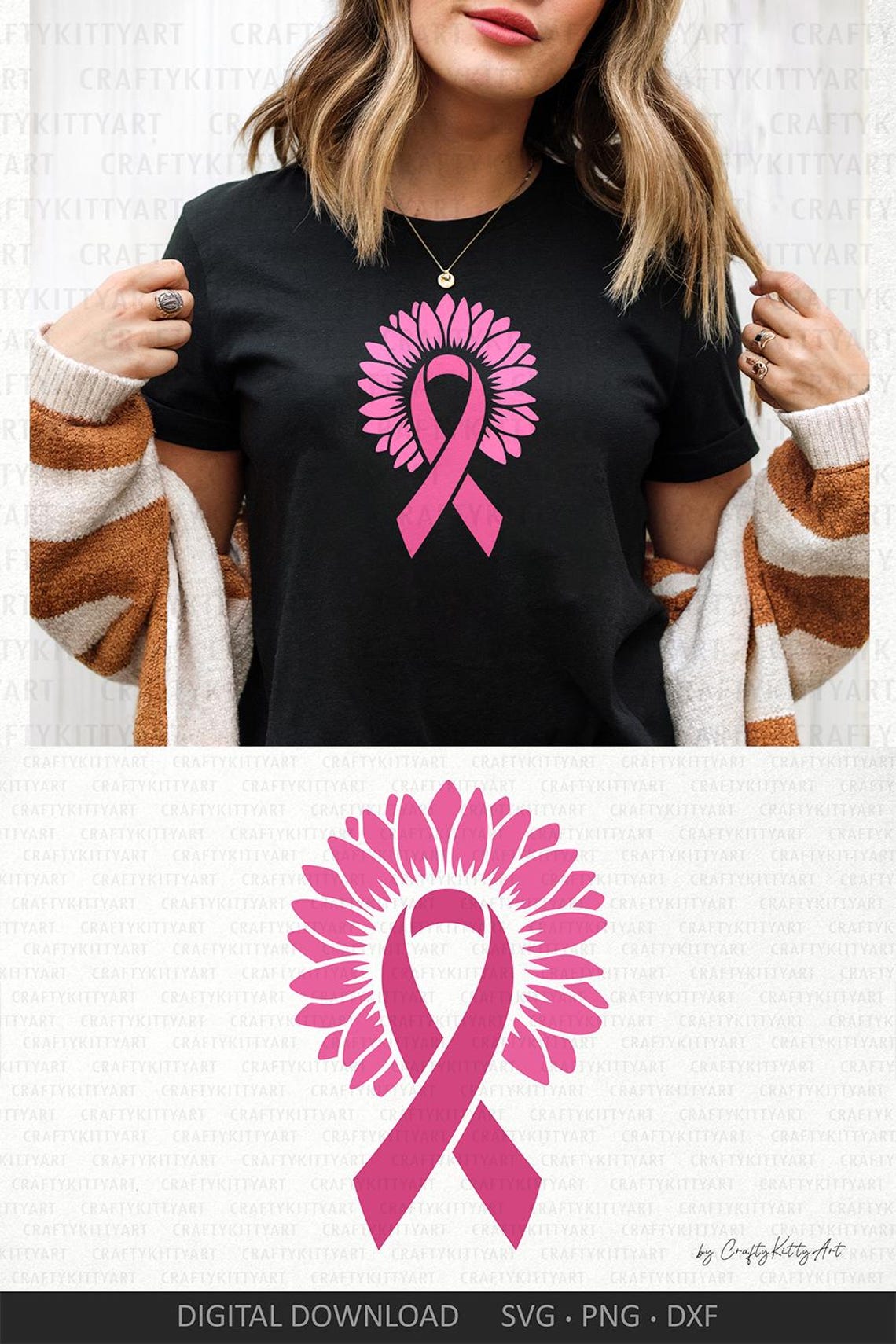 Breast Cancer Awareness Ribbon Svg. Fight Cancer Pink Ribbon Svg ...