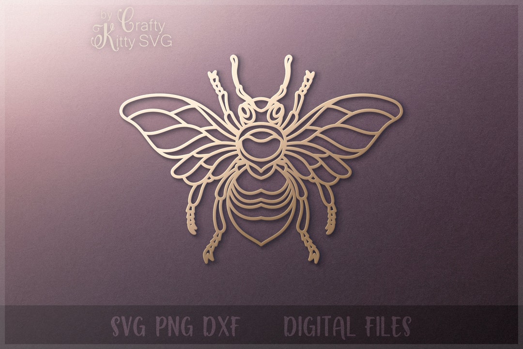 Honey Bee Svg. Bumble Bee Svg. Digital SVG PNG DXF Files for Vinyl ...