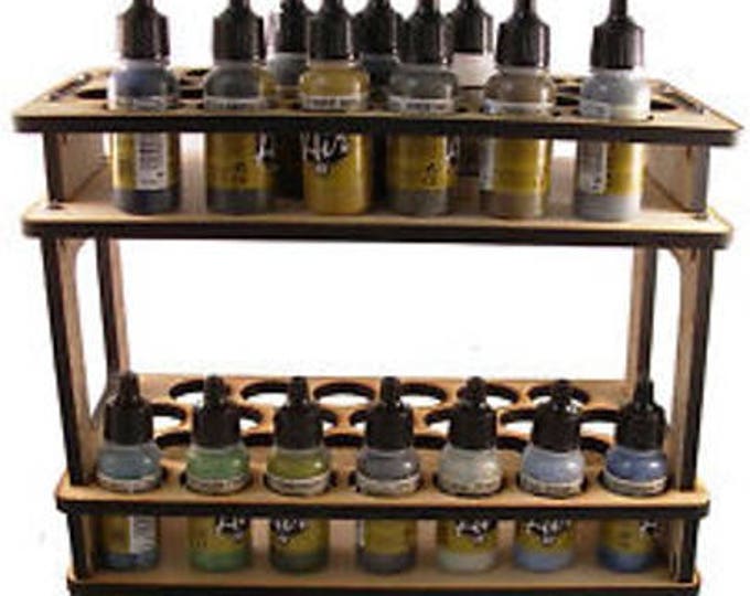 3 Tier Paint Rack for All Major Paint Types - Etsy