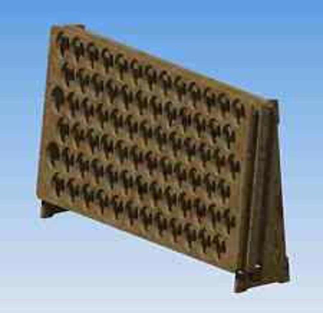 Vertical Paint Rack for Games Workshop Citadel (tapered) Style Paints ...