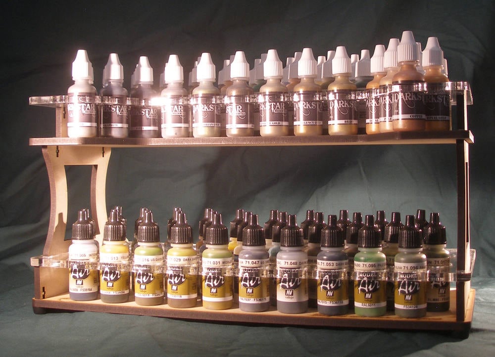 Large Paint Rack for All Major Paint Types - Etsy UK