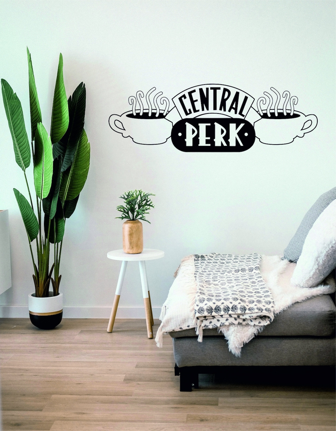 Central Perk Logo FRIENDS TV Show Vinyl Art Stickers Walls Decals Unofficial - Etsy