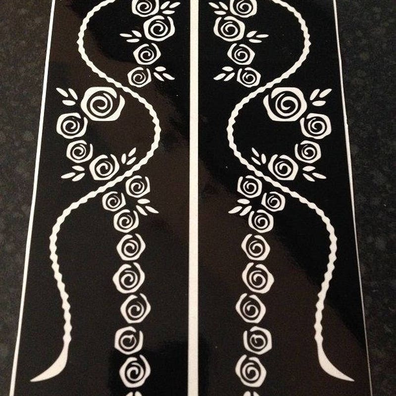 Henna Stickers - Etsy