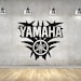 YAMAHA Wall Art Decal Sticker Stencil Bike #motorcycle Vinyl Racing ...