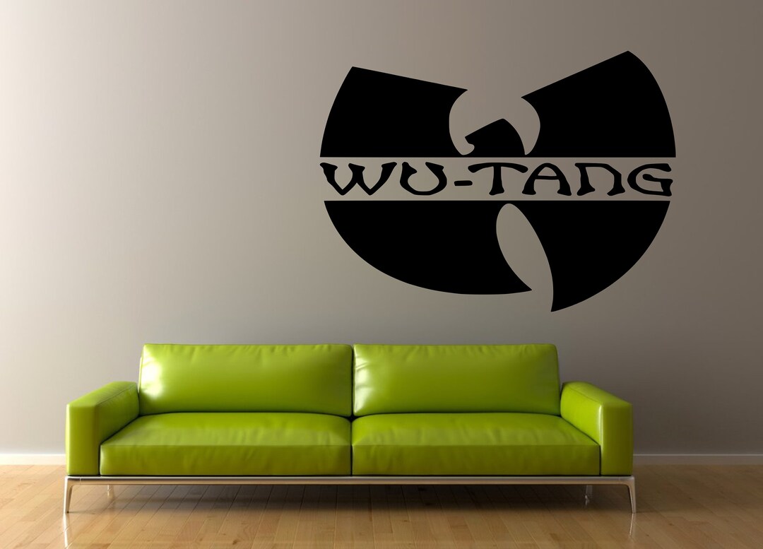 Wu-tang Clan Logo Wall Art Vinyl Decal Sticker Hip Hop Music Icon ...