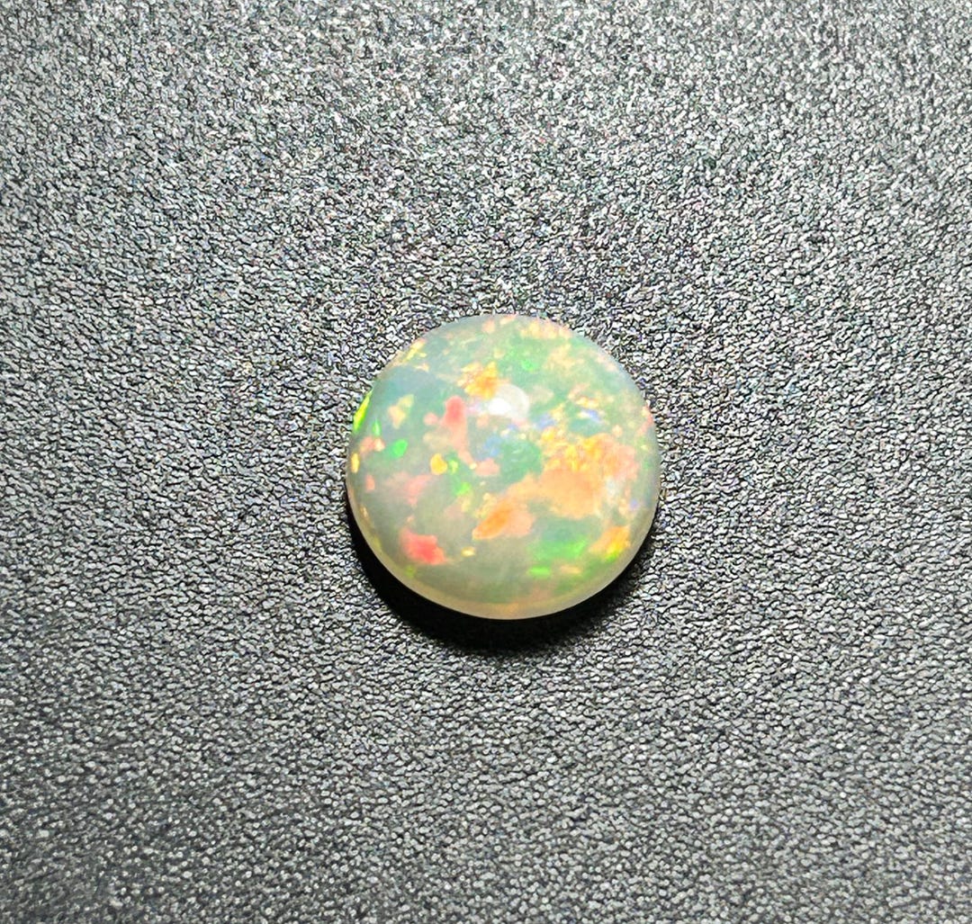 Opal Cabochon From Africa: Multi Fire Gemstone (9x4.2mm) - Etsy