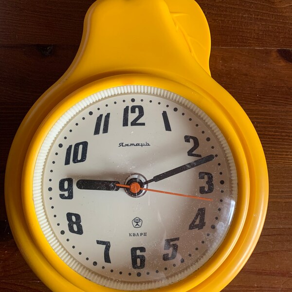 Pear Clock - Etsy