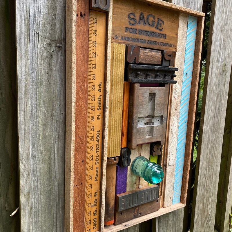 Recycled Wall Art - Etsy