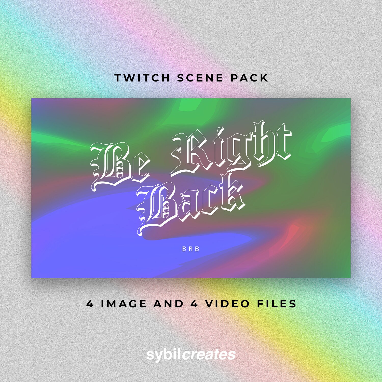 Twitch Scene Pack His Euphoria Animated 4 Image and 4 Video Files ...