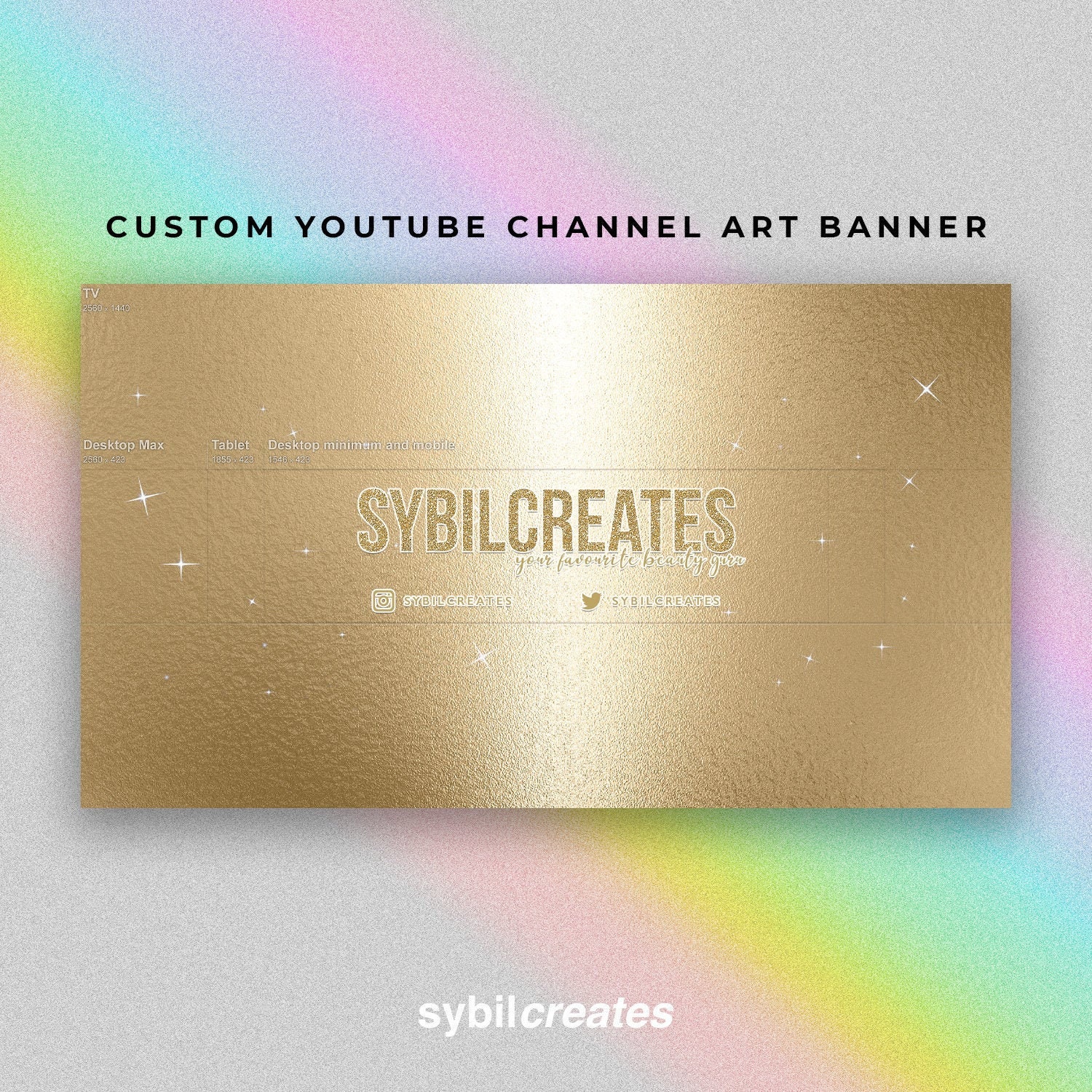 Youtube Channel Art Stars