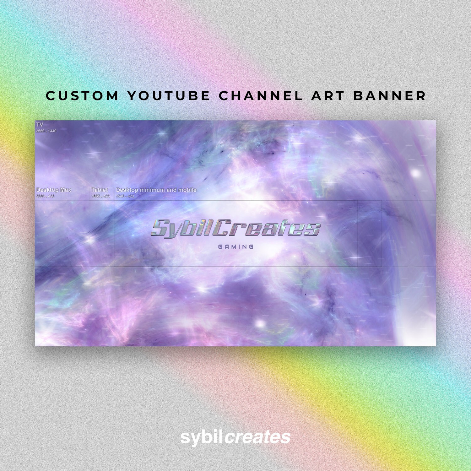 Youtube Channel Art Galaxy