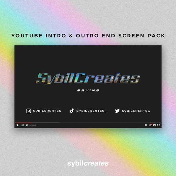 Youtube End Screen - Etsy