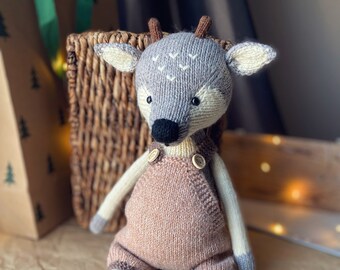 Knit Deer | Etsy