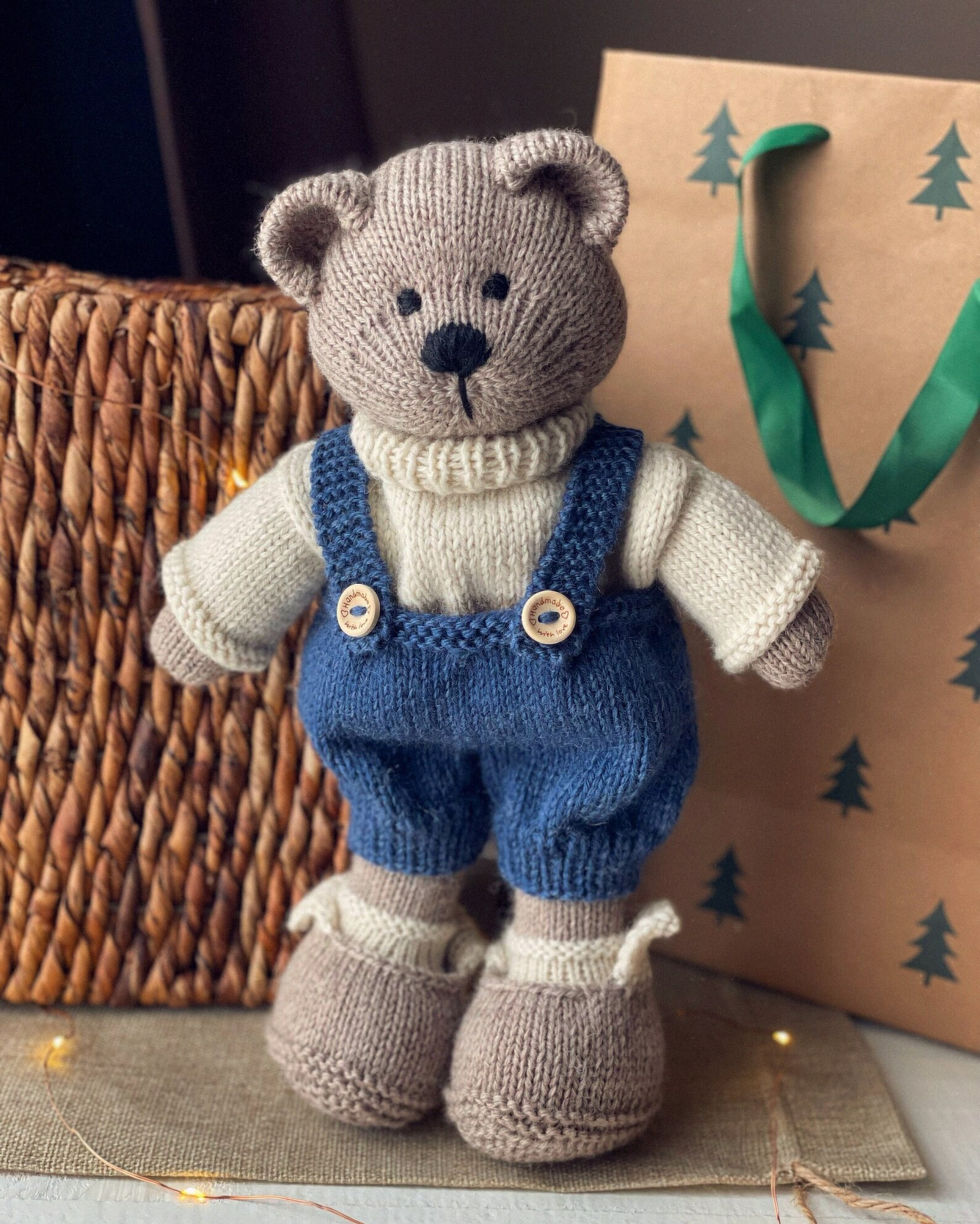 Teddy Bear Soft Toy / Plush Bear Toy / Stuffed Animal - Etsy