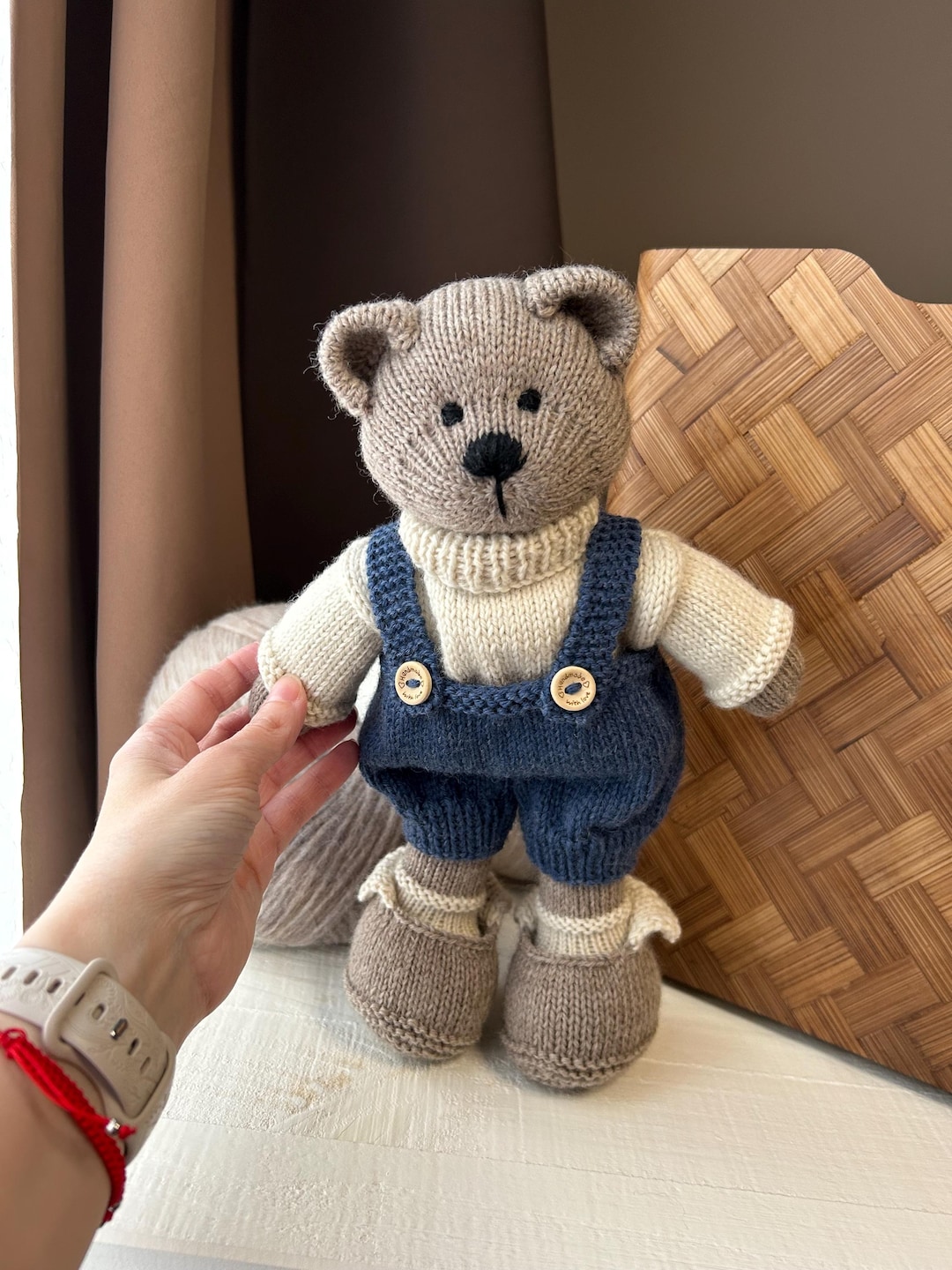 Teddy Bear Soft Toy / Plush Bear Toy / Stuffed Animal - Etsy