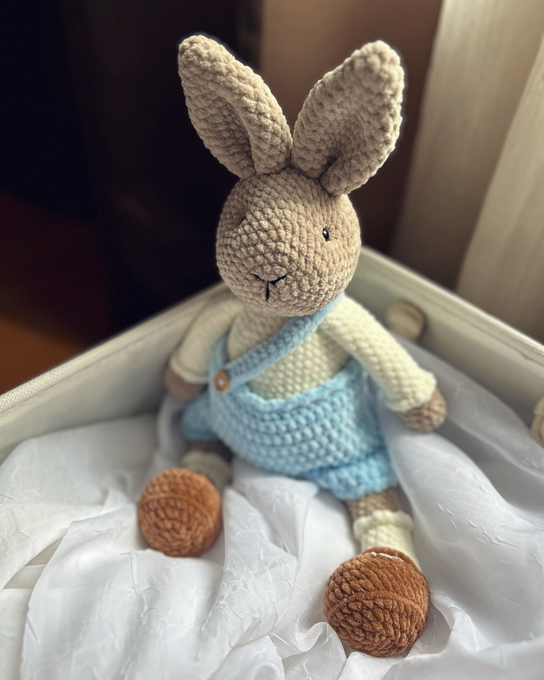 Snuggle Bunny Plush Toy / Soft Rabbit - Etsy