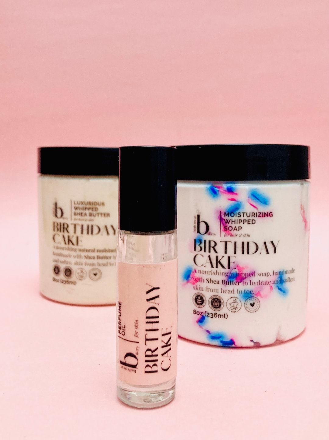 Birthday Cake Body Butter Bundle Includes Birthday Cake Whipped Soap ...