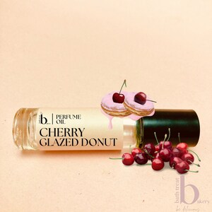 Glazed Donut Perfume Oil Rollerball Gourmand Fragrance Sugar Glaze and ...