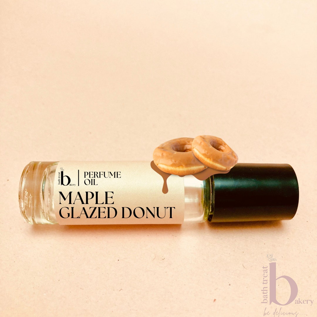 Maple Glazed Donut Perfume Oil Roller Gourmand Fragrance Sugar Glaze ...