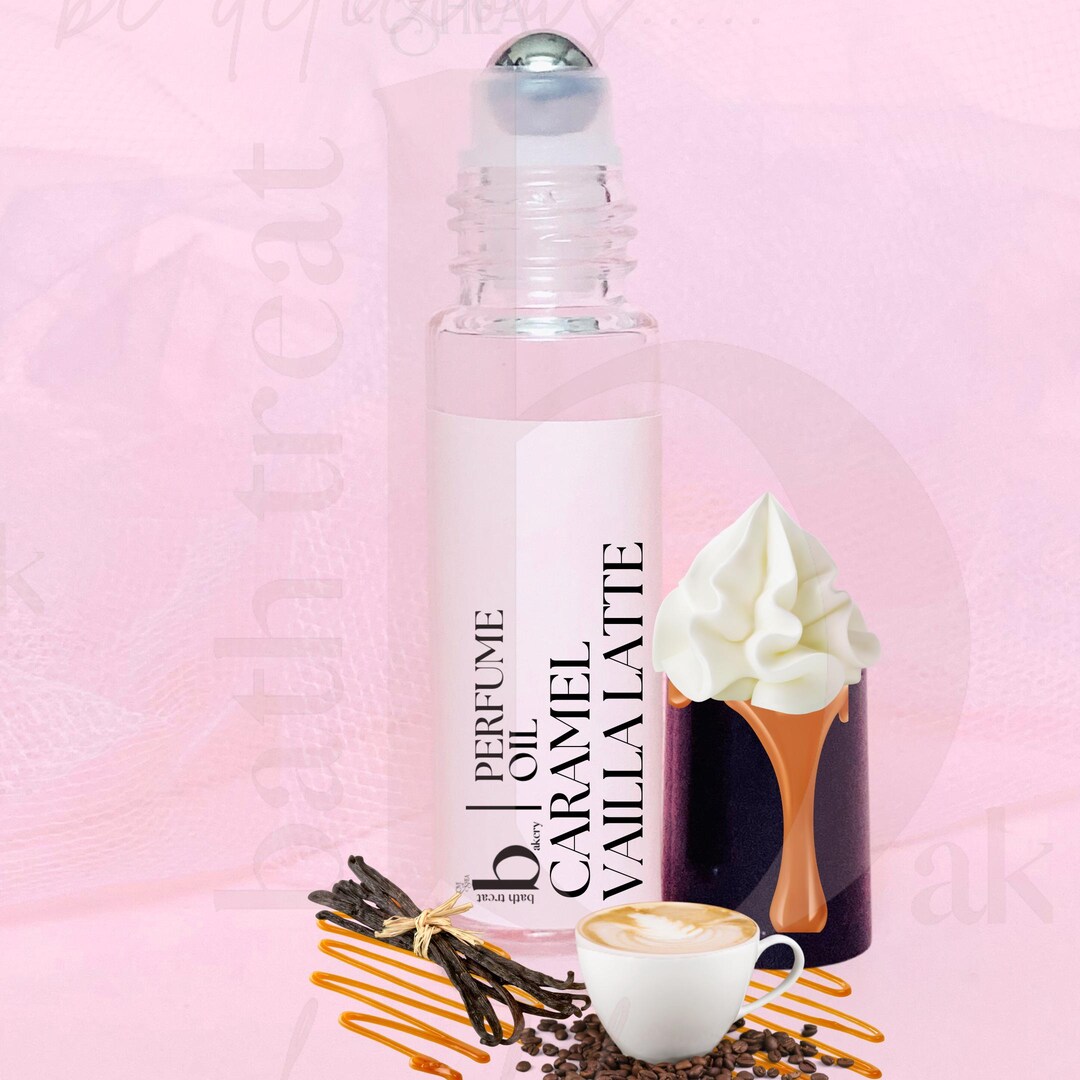 Caramel Vanlla Latte Perfume Oil Scent CARAMEL VANILLA COFFEE Vegan and ...