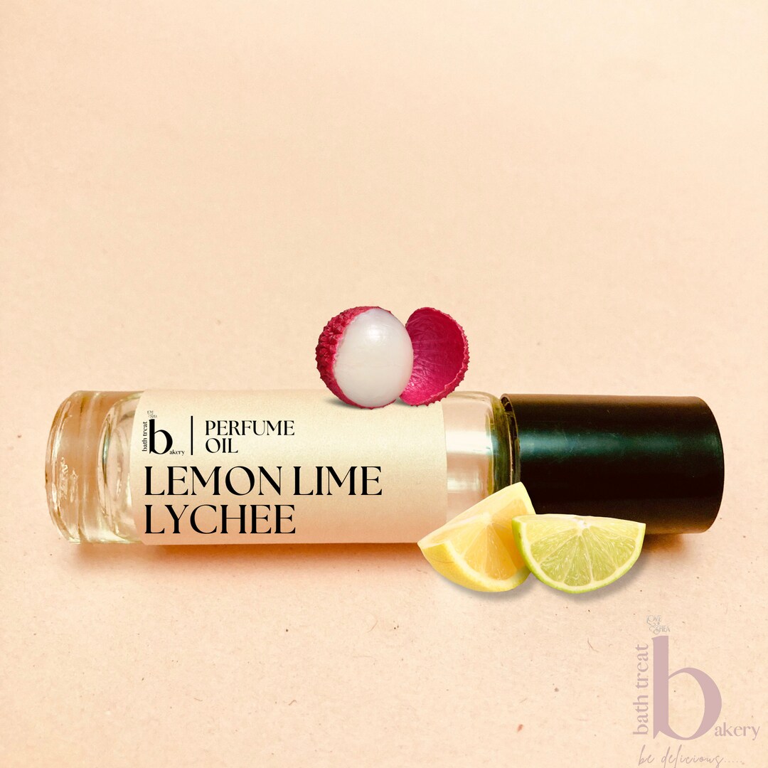 Lemon Lime Lychee Perfume Oil: Tropical Citrus Scent (10ml) - Etsy