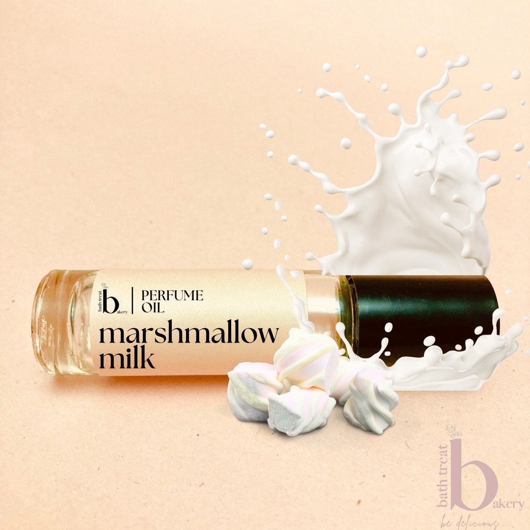 Marshmallow Milk Perfume Oil Roller Fragrance Notes Creamy Sweet ...