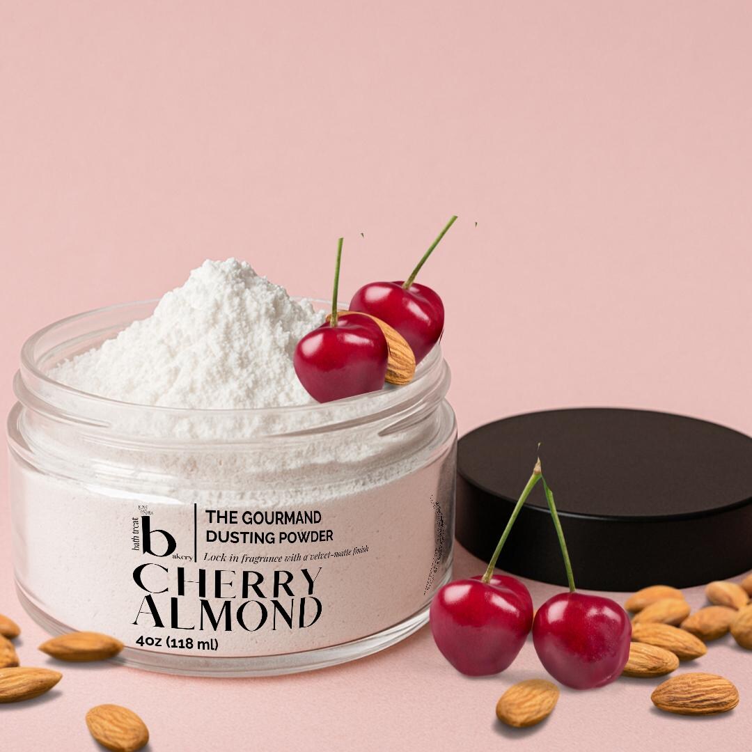 Cherry Almond Dusting Powder - Vegan Talc Free Scent Layering Body ...