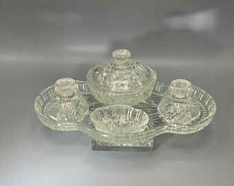 Glass Dresser Set - Etsy