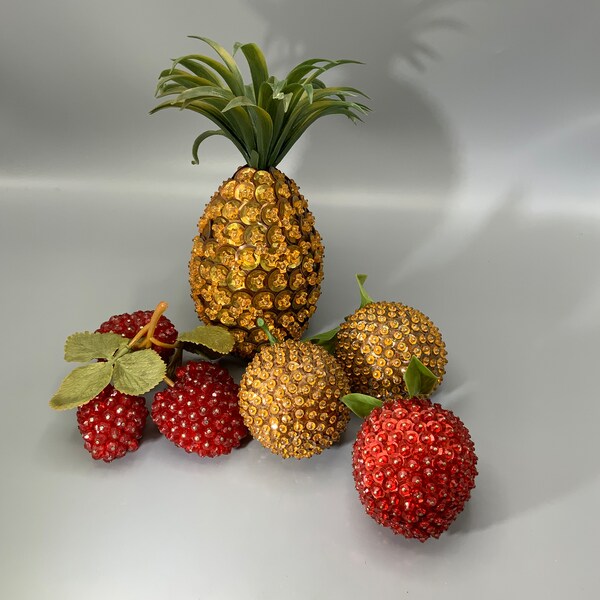Sequin Pineapple - Etsy