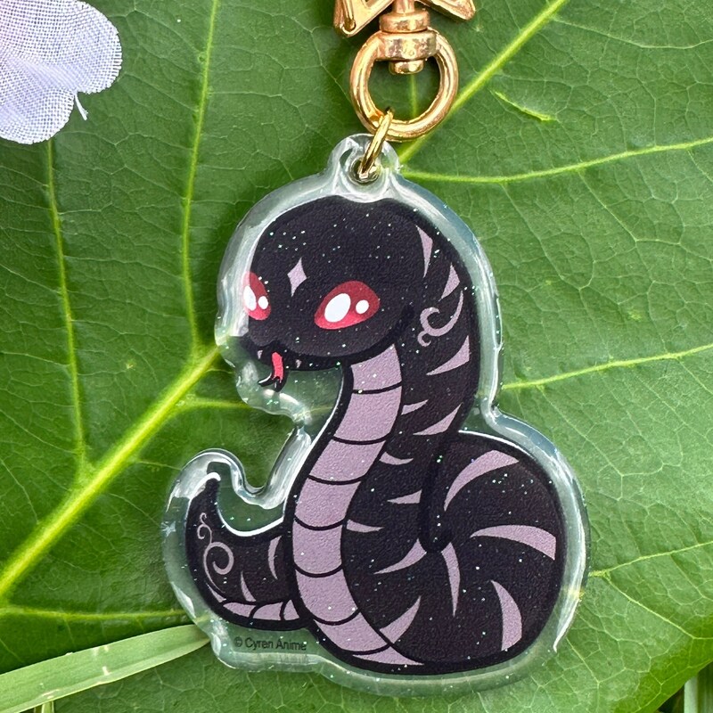 Snake Keychain - Etsy