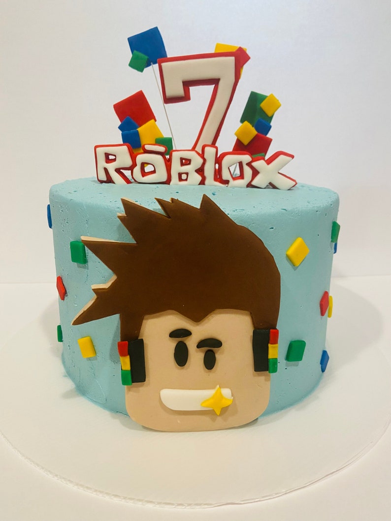 Video Game Fondant Cake Kit - Etsy