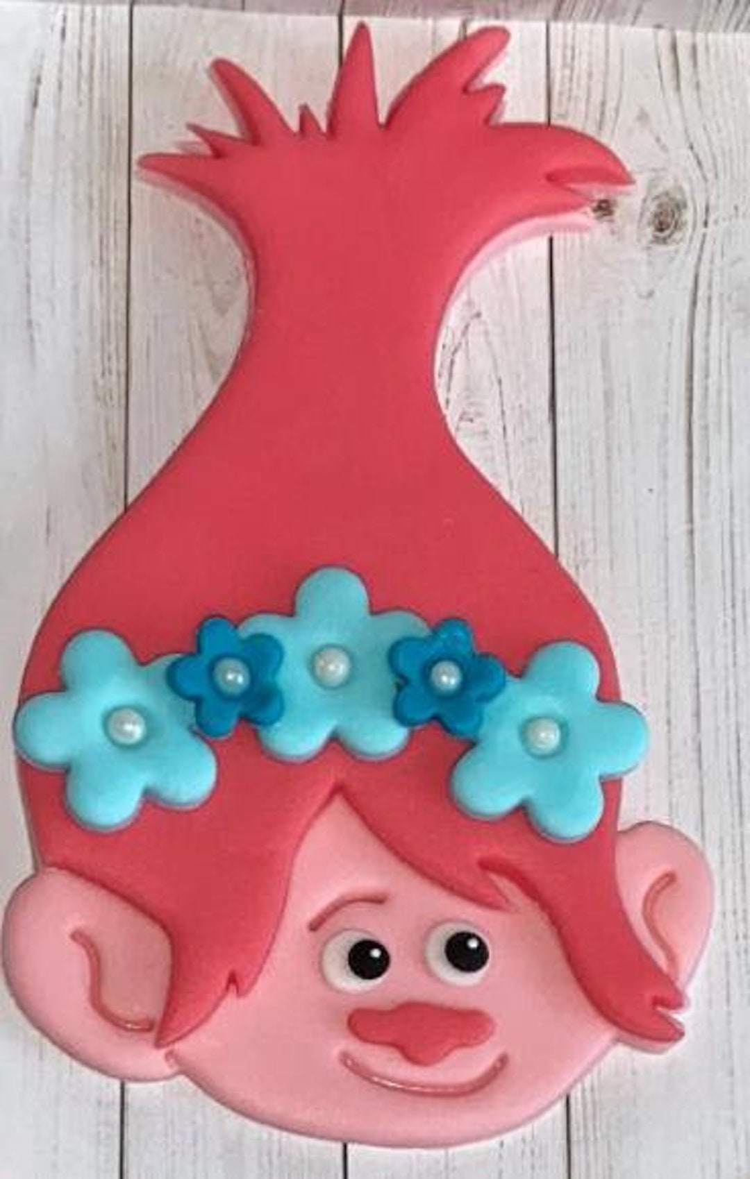 Custom Troll Fondant Cake Topper - Etsy