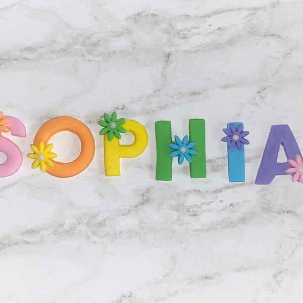 Fondant Letters - Etsy