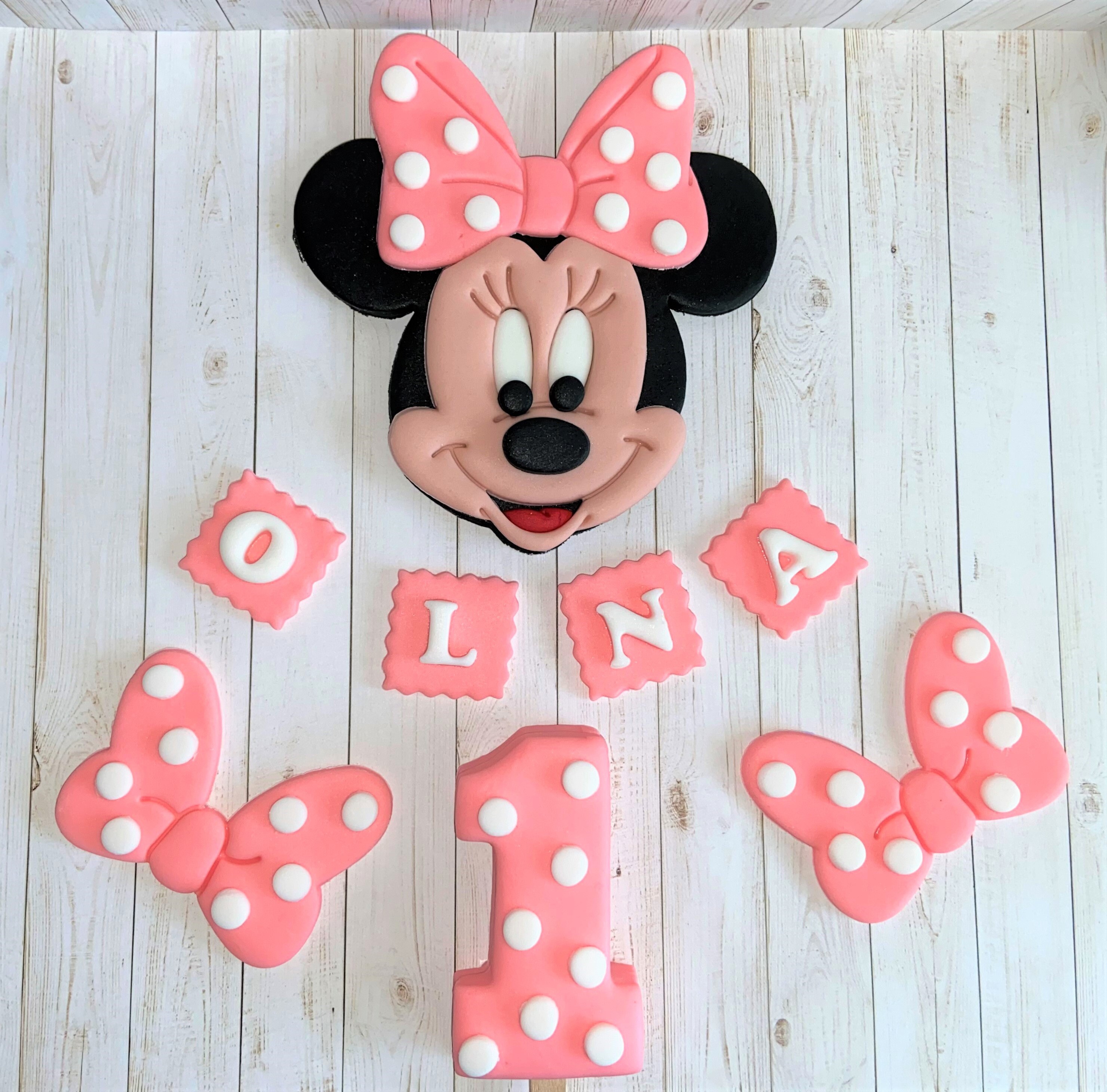 Minnie Fondant Cake Kit - Etsy
