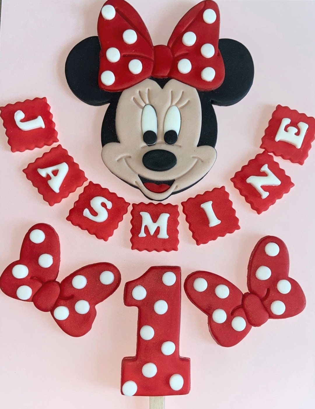 Minnie Fondant Cake Kit - Etsy