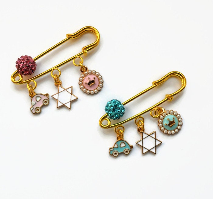 Star of David Baby Pin Jewish Jew Hanukkah Judaica | Etsy