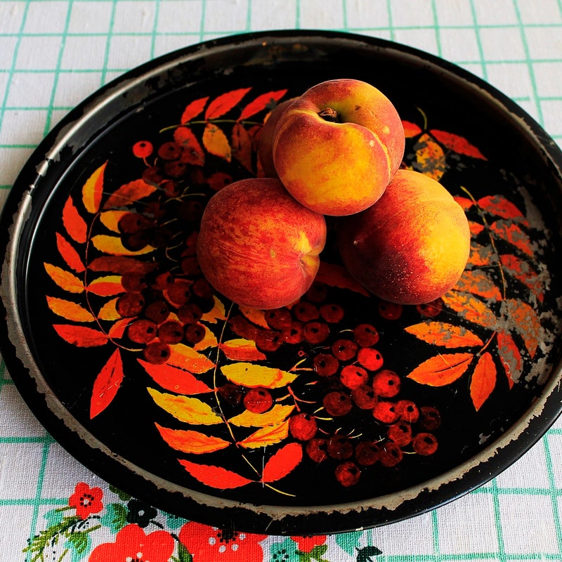 Russian Metal Tray - Etsy