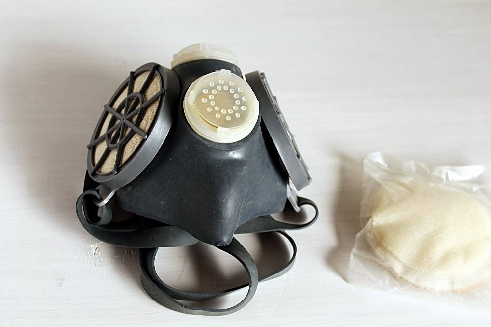 Vintage Military Gas Mask – Army Respirator, Industrial Dust Mask ...