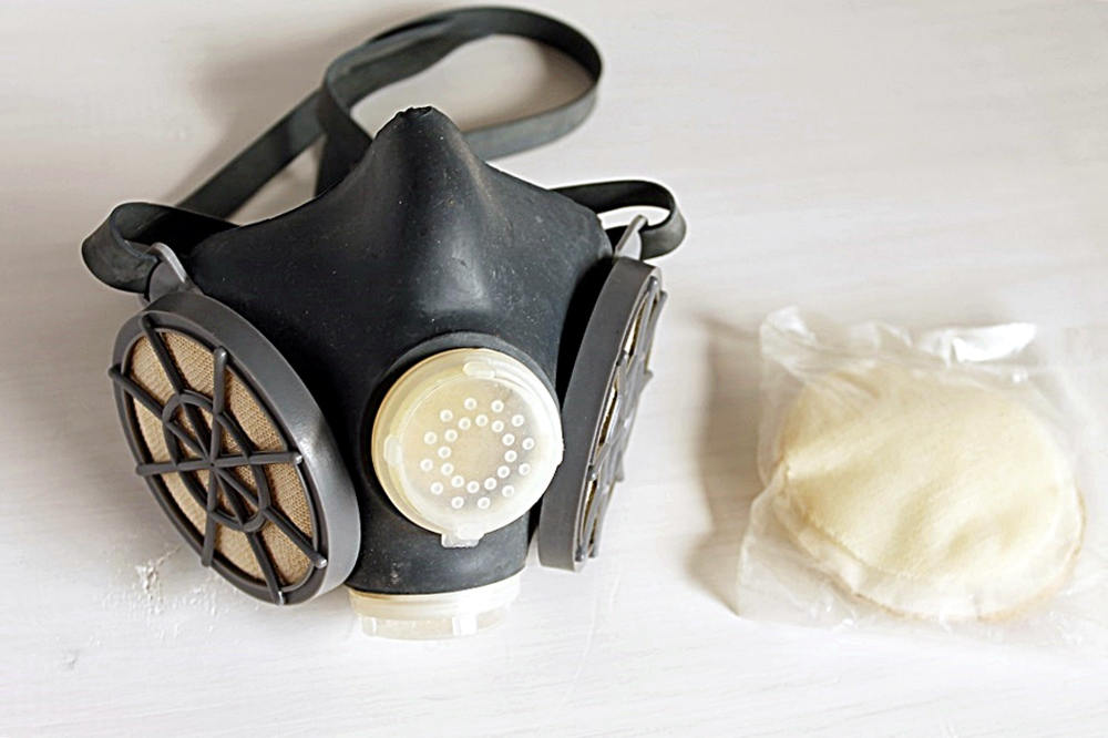 Vintage Military Gas Mask, Army Respirator, Industrial Dust Mask, Goth ...